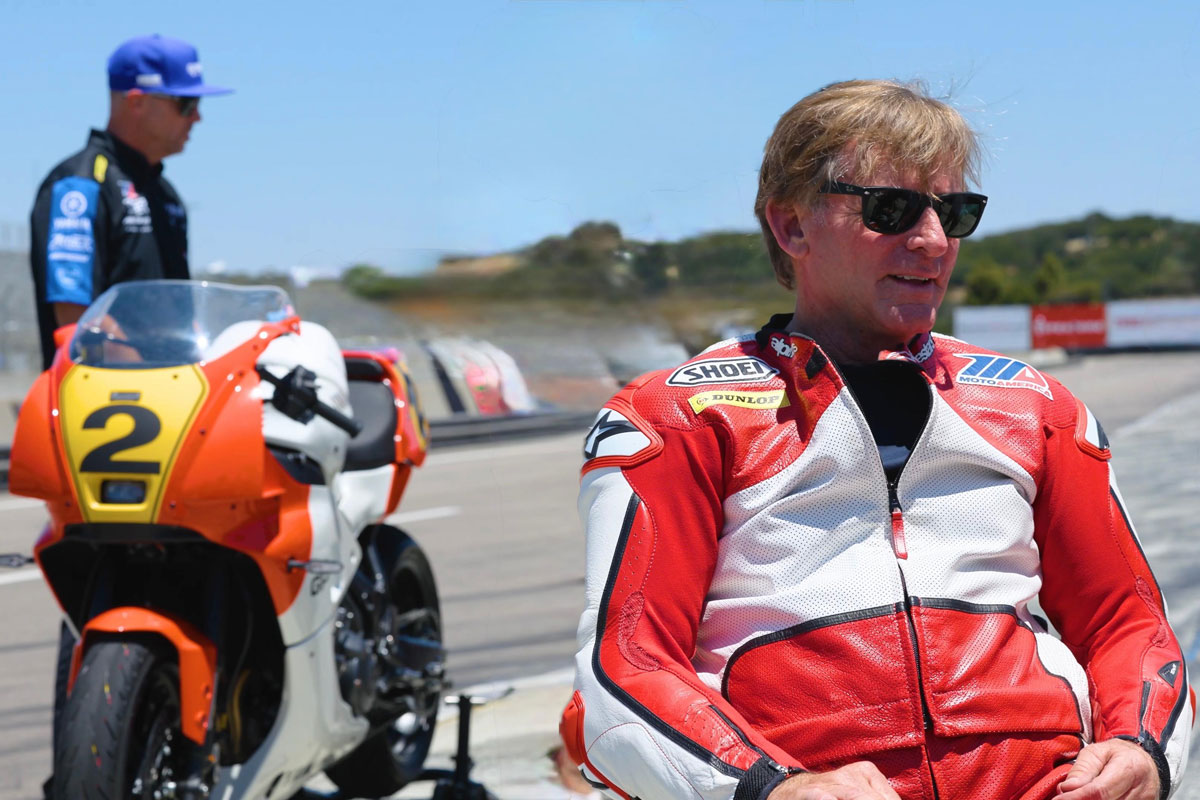 Rainey pilote à Laguna Seca