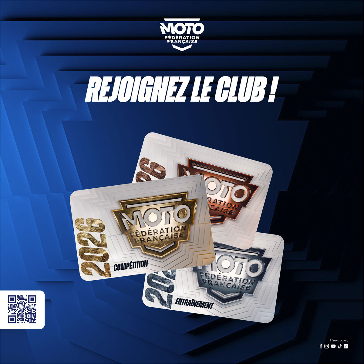 Les licences FFM disponibles pour 2026