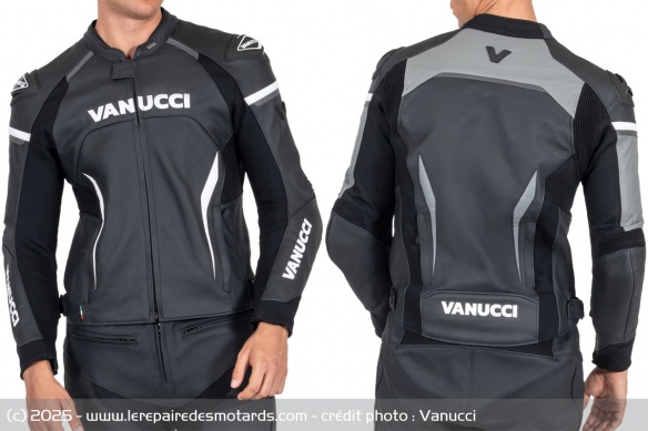 Blouson en cuir Vanucci VSJ-5