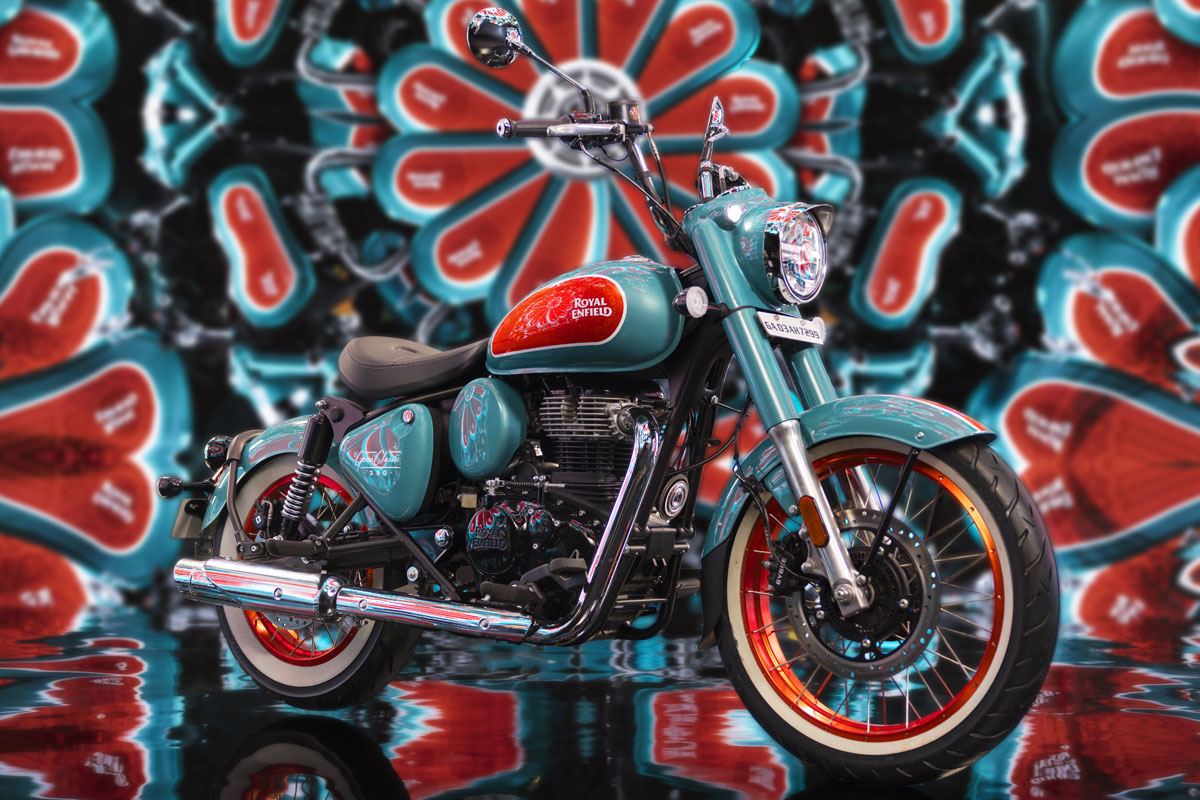 Edition limitée Royal Enfield Goan Classic 350 Trip Teal