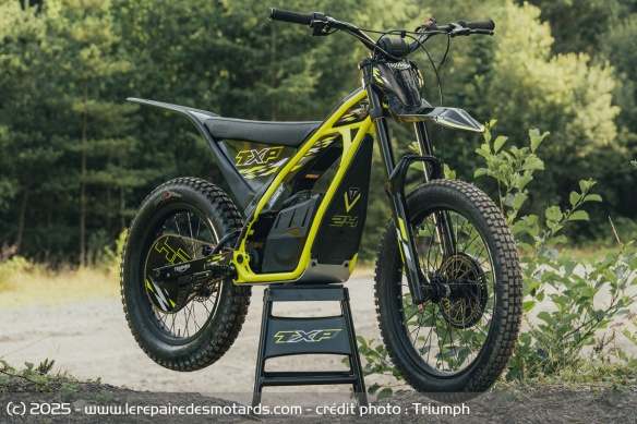 Motos électriques Triumph TXP powered by Oset