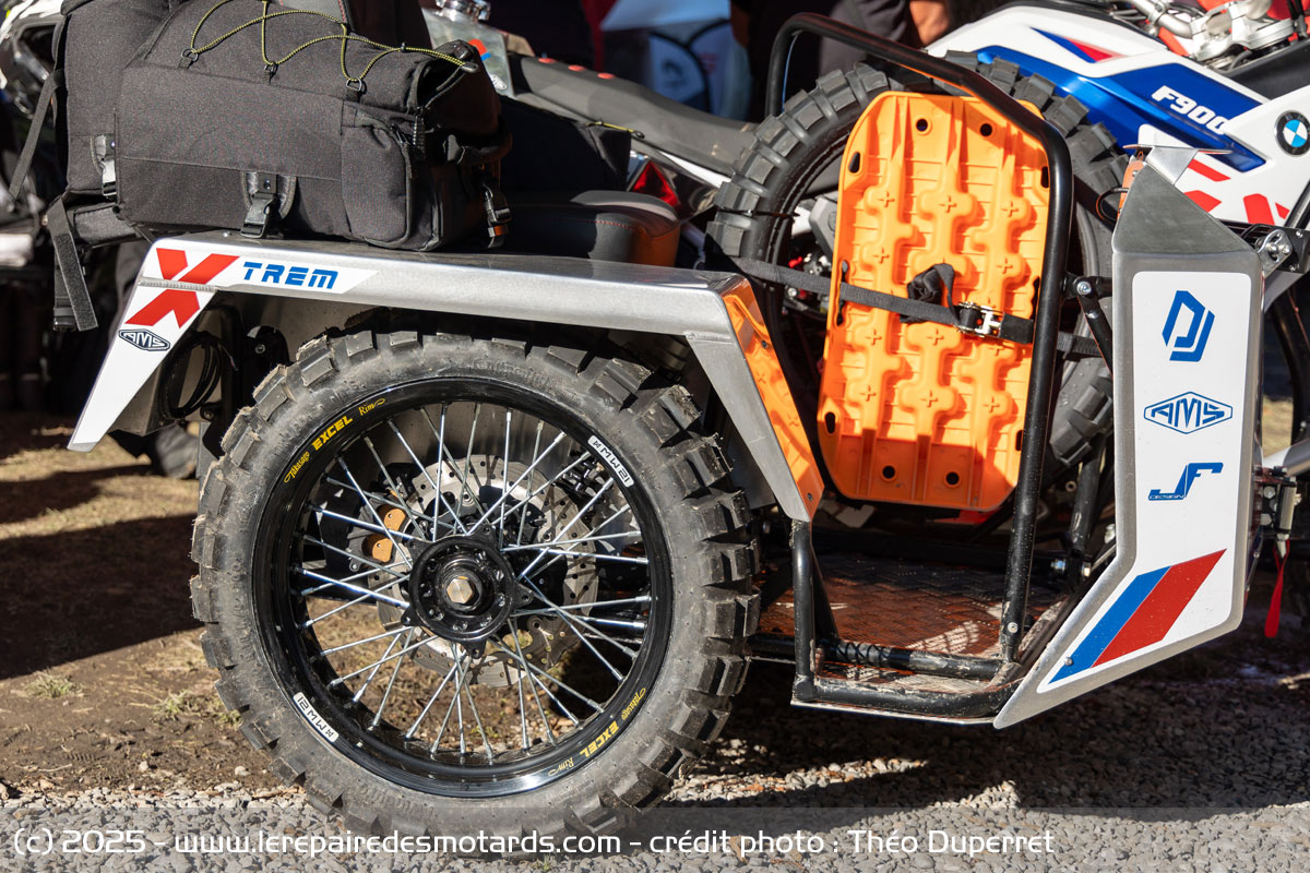 Un prototype de side-car off-road