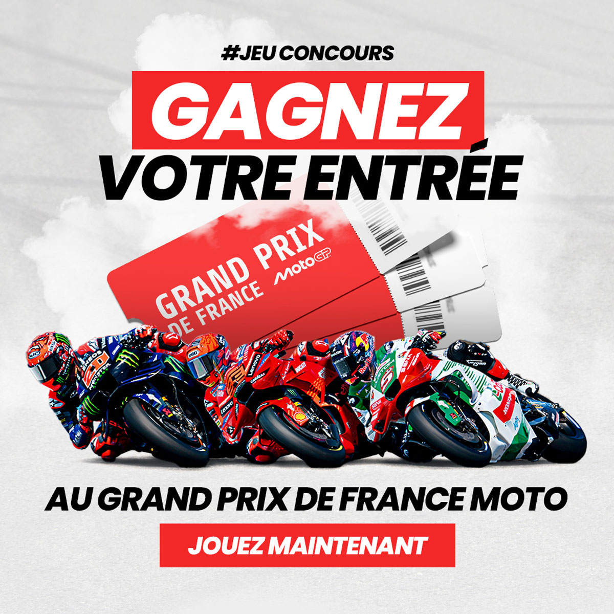 Gagnez votre place pour le Grand Prix de France