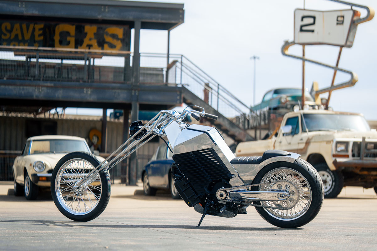 Une prépa de chopper électrique