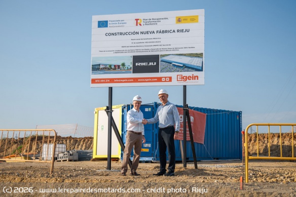 Rieju construit sa nouvelle usine en Catalogne