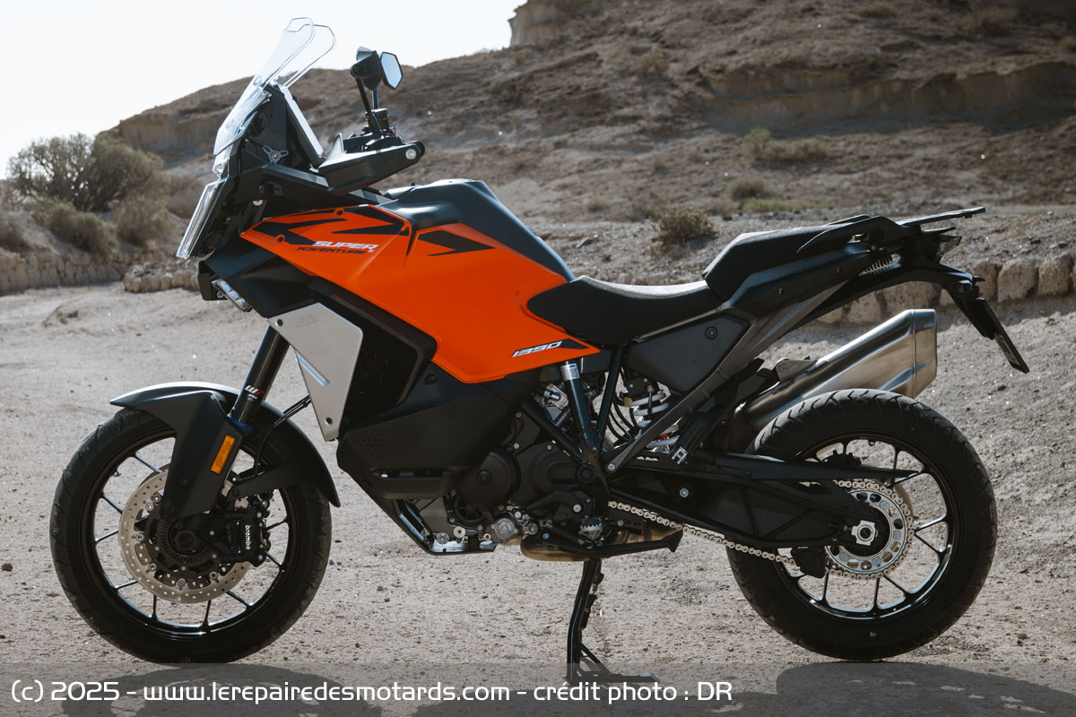 Essai moto KTM 1390 Super Adventure S EVO