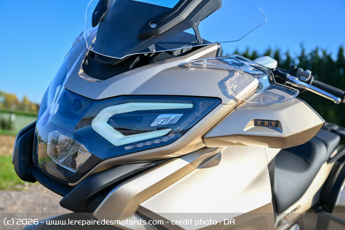 Essai moto Mash GT750