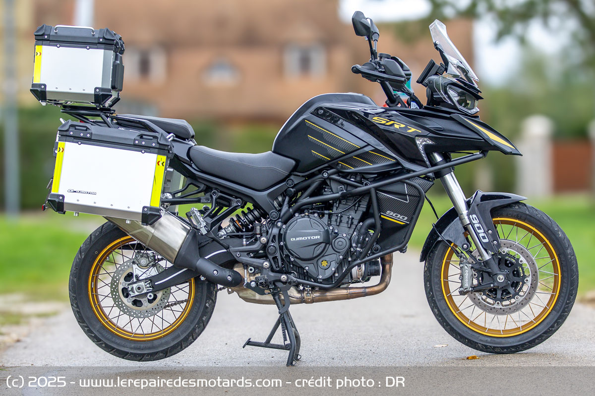 Essai moto QJMOTOR SRT 900 SX Touring