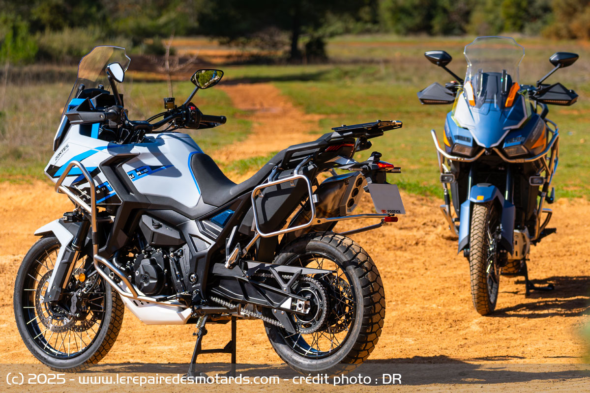 Essai motos Zontes 703 F Adventure et Touring