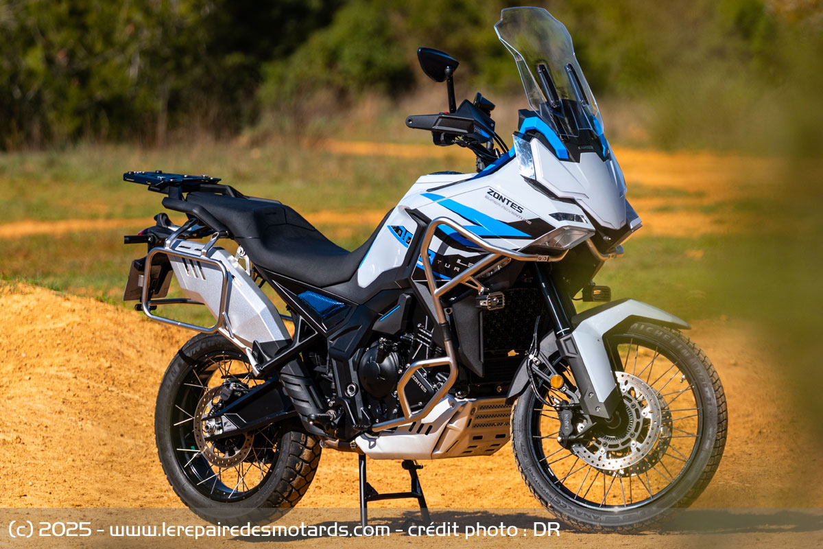 Essai motos Zontes 703 F Adventure et Touring