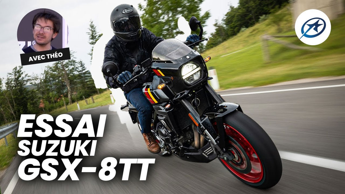Essai néo-rétro Suzuki GSX-8TT