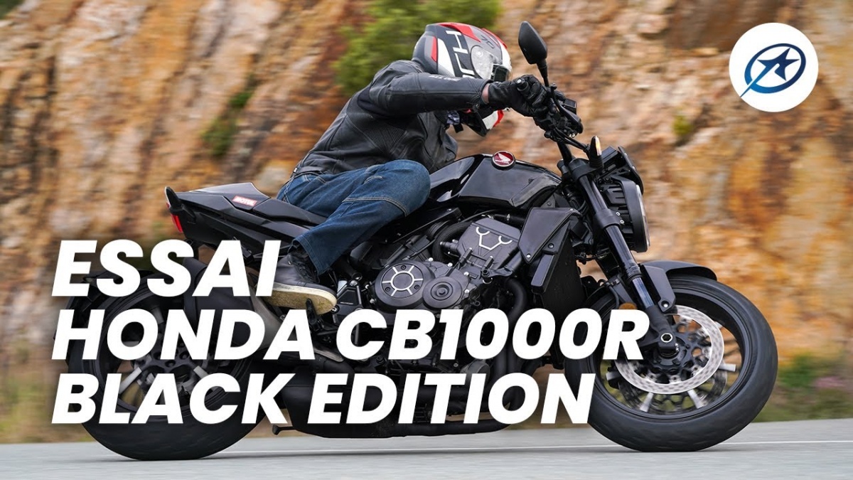 Essai roadster Honda CB1000R Black Edition