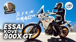 Essai trail routier Kove 800X GT