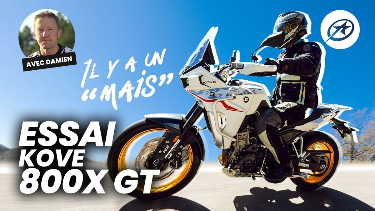 Essai trail routier Kove 800X GT